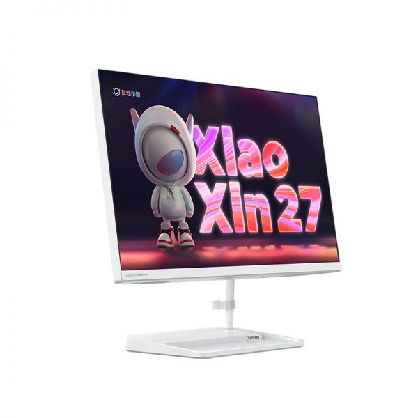 【联想小新 27 Alc R75700u16g512w 11】联想lenovo 小新一体台式机电脑27英寸r7 5700u 16g 512g Ssd 摄像头 Win11 白色
